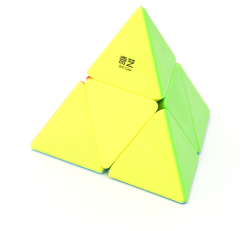 Rubik Biến thể Tam Giác QiYi 2x2 Pyramorphix Stickerless